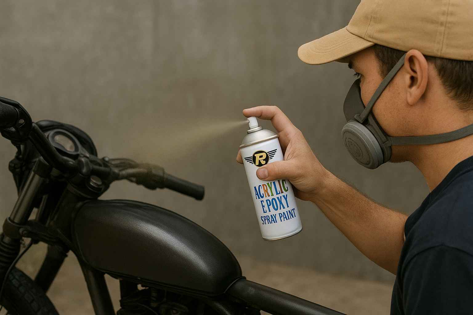 Cat Semprot Warna Hitam Metalic RJ London Punya Variasi Beda! | RJ London